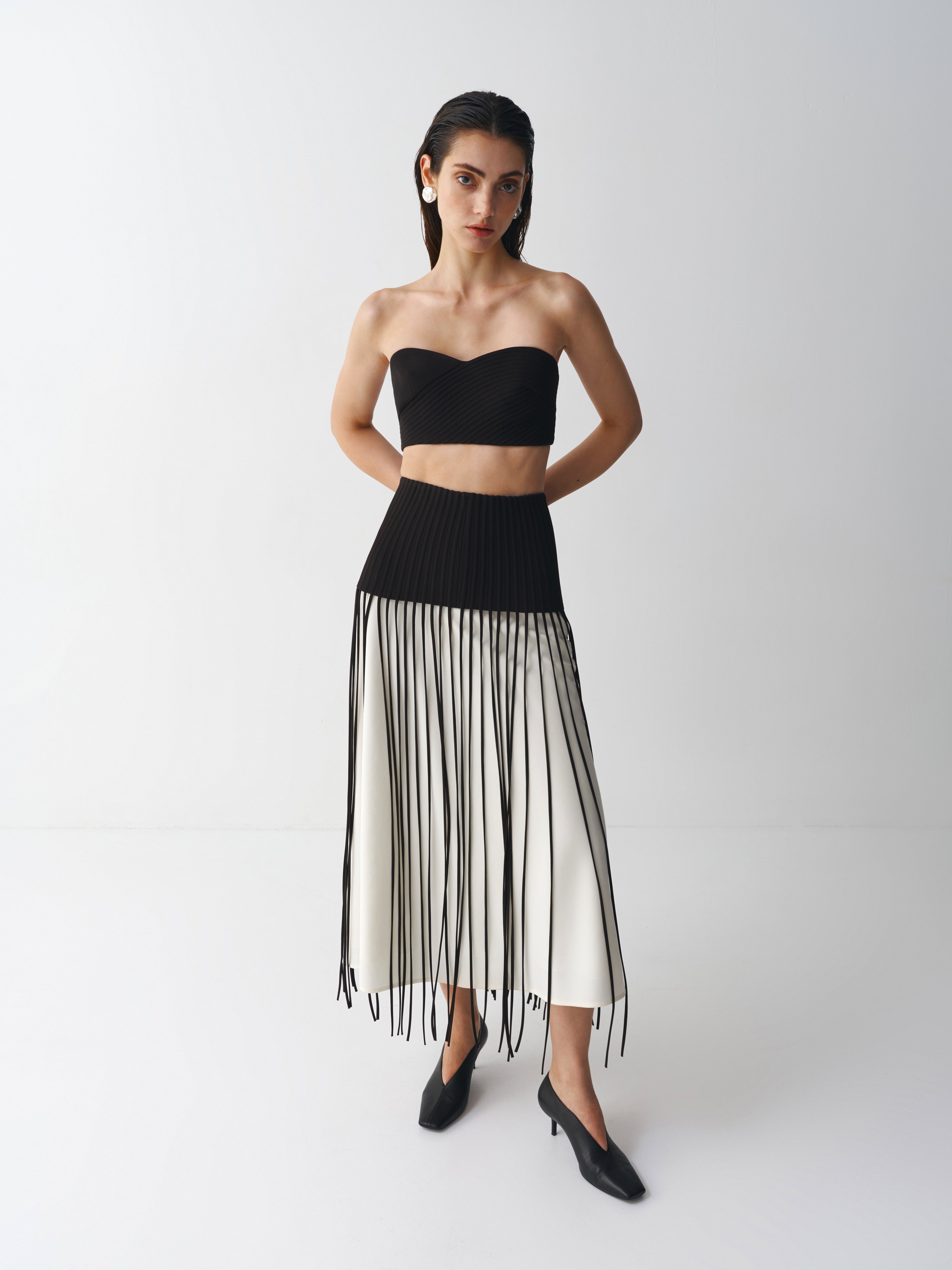 Waves corset black – ELENAREVA